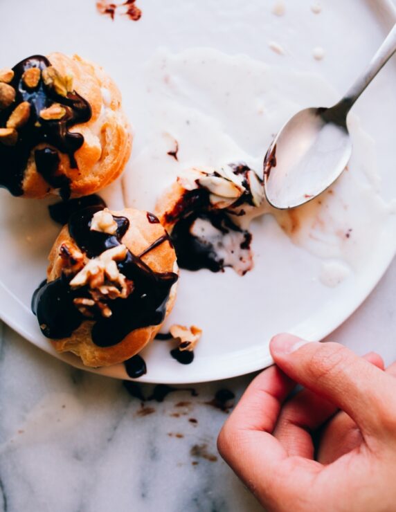 Easy Profiteroles Recipe | Profiterole (Cream Puffs) Recipe