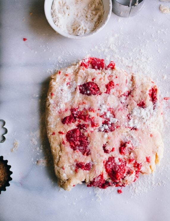 Raspberry Scones Recipe | Easy Raspberry Scone Recipe