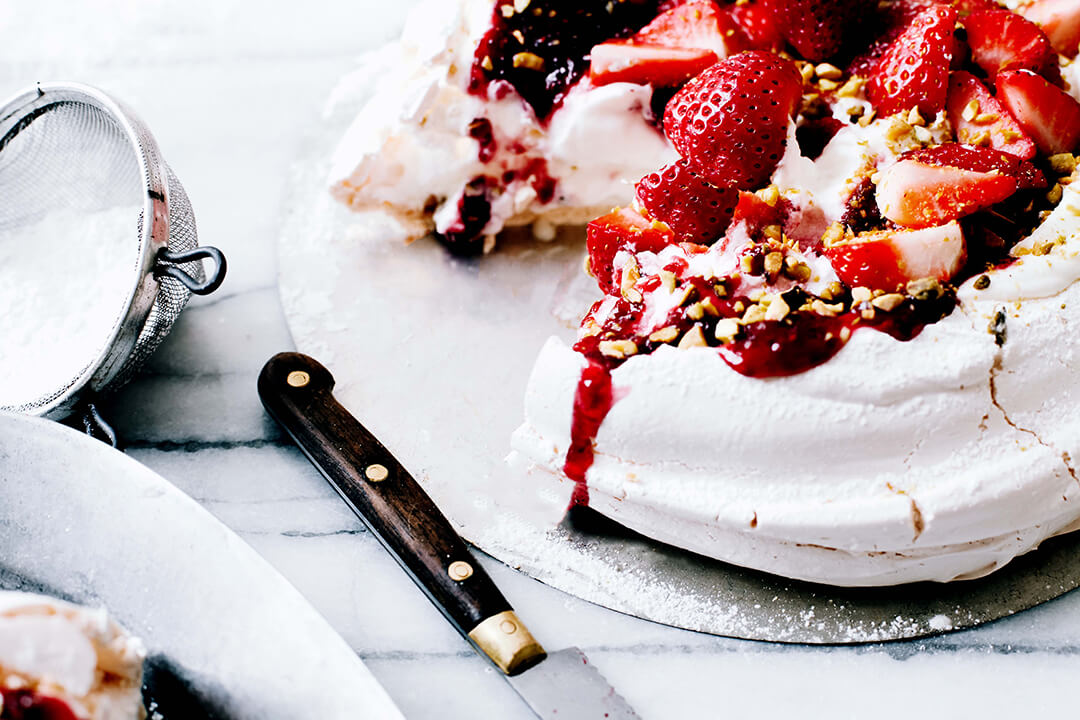Strawberry Pavlova Recipe | Easy Pavlova Recipe